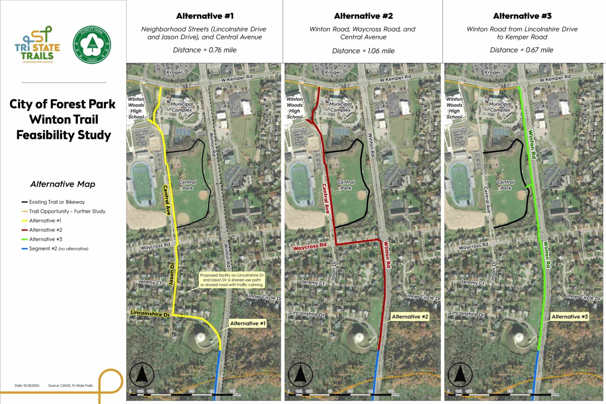 Forest Park Winton Trail Plan | Tri-State Trails