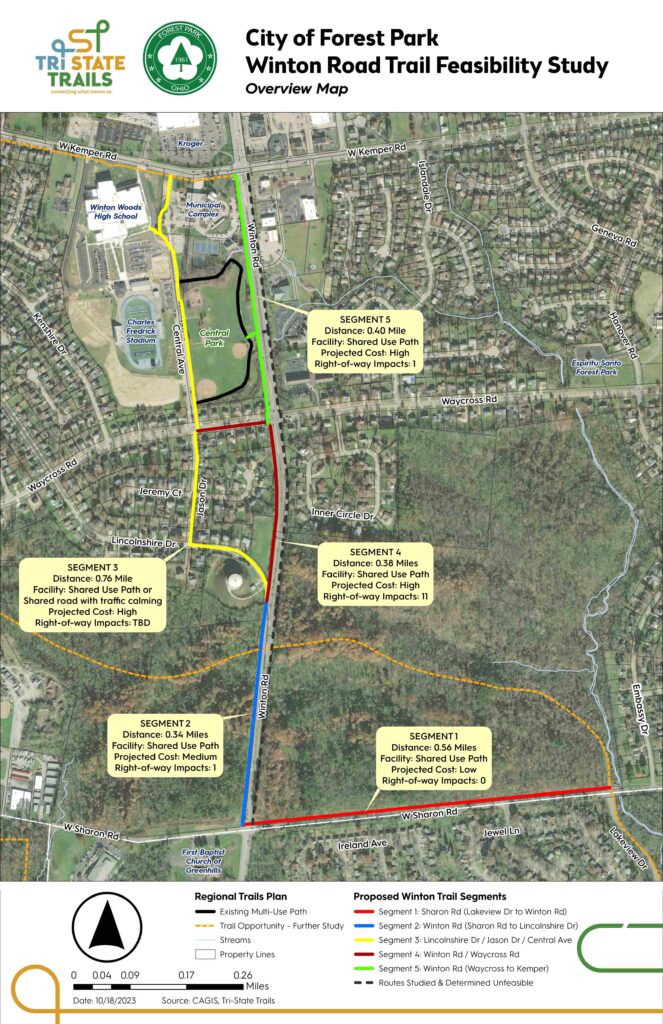 Forest Park Winton Trail Plan | Tri-State Trails